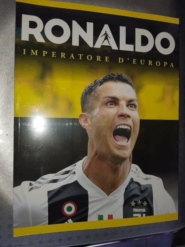 MAXI BOOK CRISTIANO RONALDO IMPERATORE D'EUROPA JUVENTUS 2020 ...