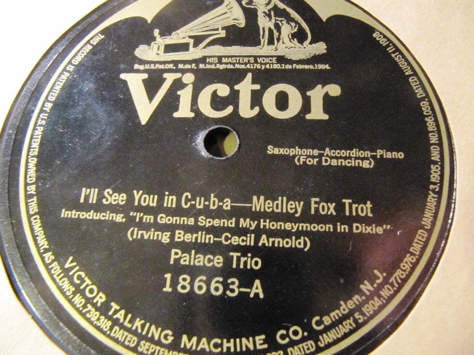 1920 PROHIBITION Mario Perry Accordion See you in CUBA/ CROCODILE RUDY ...