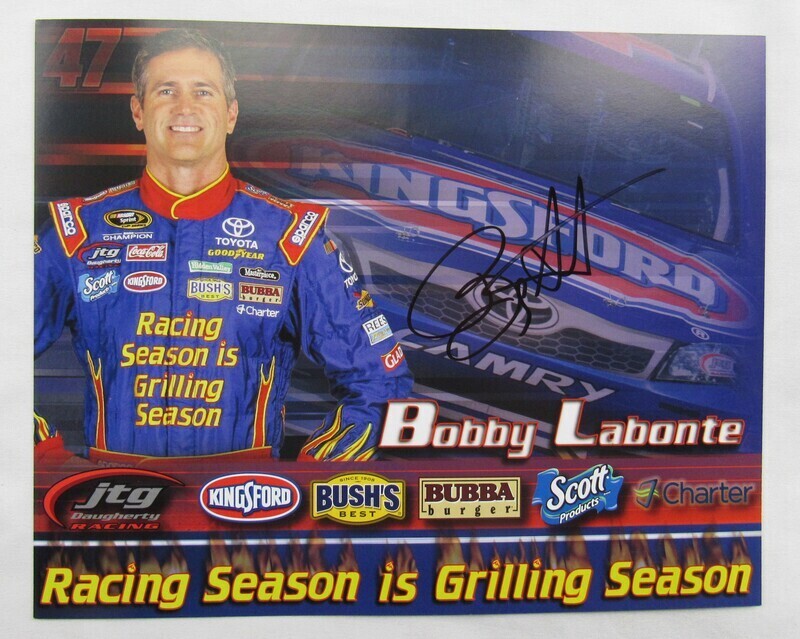 Bobby Labonte Signed Auto Autograph 8x10 Photo VI | eBay