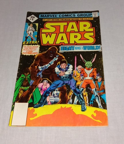 1977 STAR WARS MARVEL COMIC BOOK NUMBER 8 | eBay