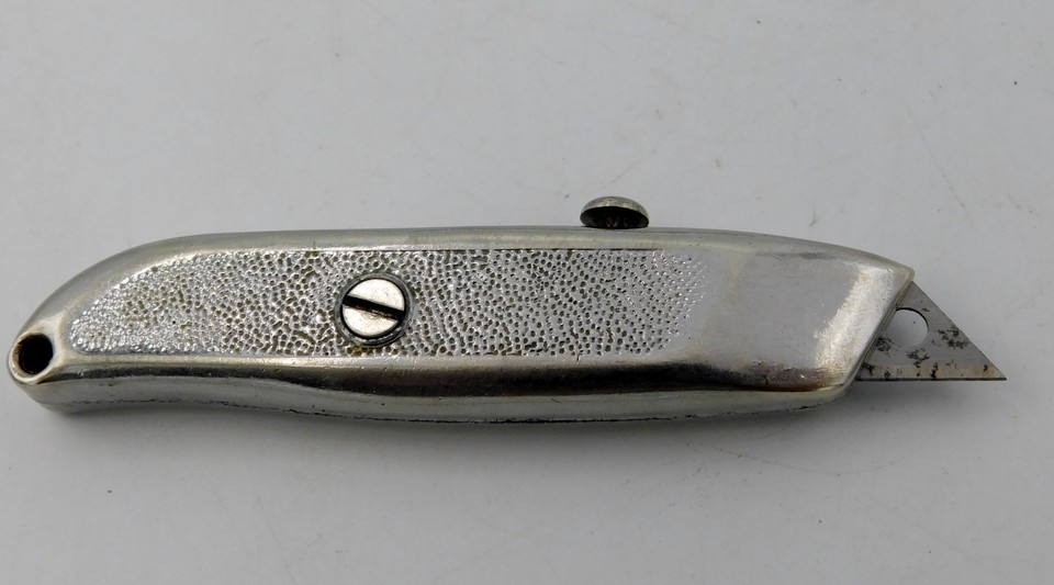 Mini Pocket Utility Knife Box Cutter 3 1/4" with Replacement Blades | eBay