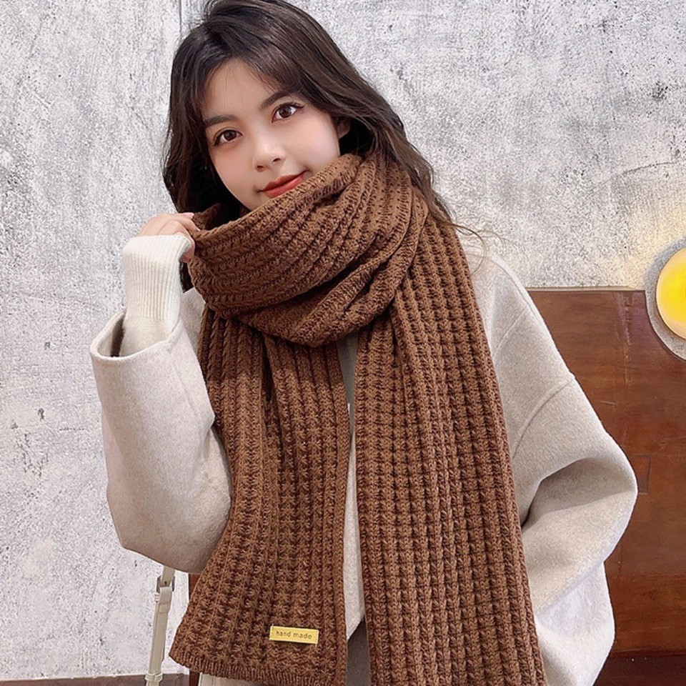 Thickening Thermal Neck Warmer Windproof Winter Scarves Men Women ...