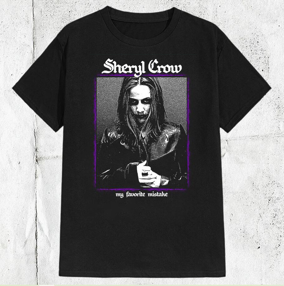 Sheryl Crow Singer My Favorite Mistake Unisex 100% Co… - Gem