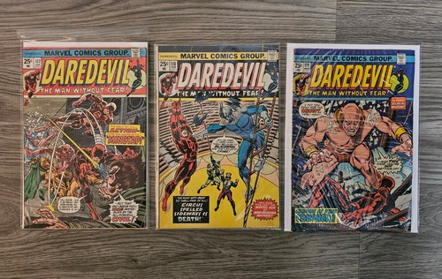 Daredevil #117 118 & 119 Black Widow & Owl Appearance Marvel Comics ...
