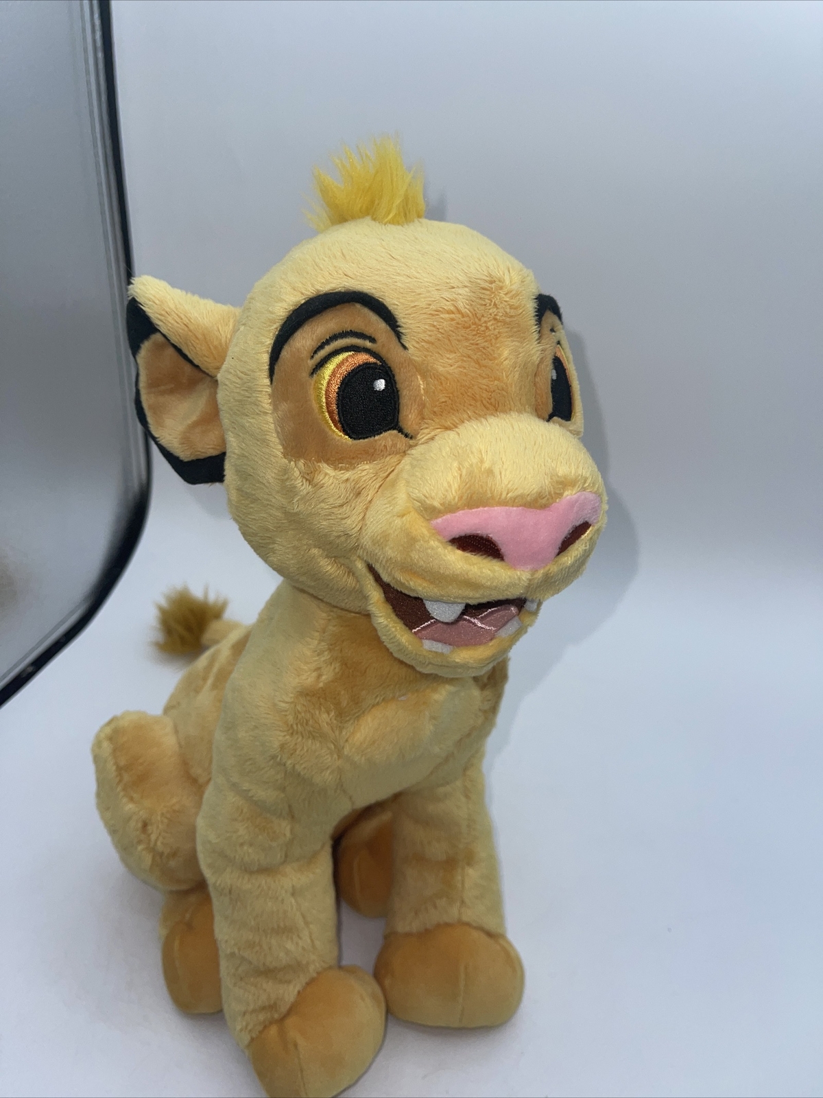 14" Yellow Lion King Simba Plush Stuffy Stuffed Animal Doll Toy ...