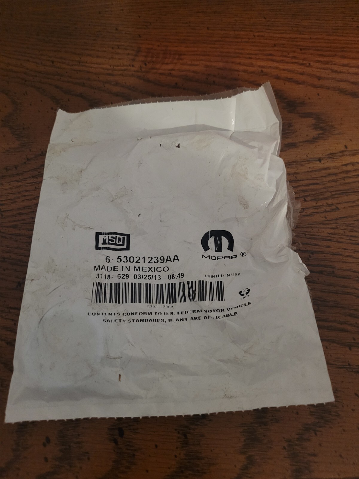 53021239AA x2(for Two - see pic) NOS / New Mopar Part Open Package | eBay