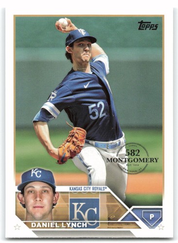 2023 Topps #397 Daniel Lynch Kansas City Royals Montgomery Club Set | eBay