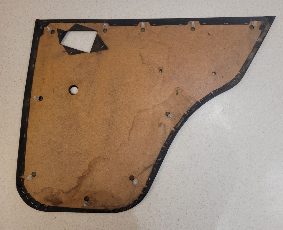 91-98 SUZUKI SIDEKICK GEO TRACKER OEM BLACK REAR LEFT DOOR PANEL TRIM ...