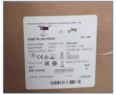 2097-V33PR5 Allen Bradley Kinetix 300 Servo Drive BrandSpot Goods 2097 ...