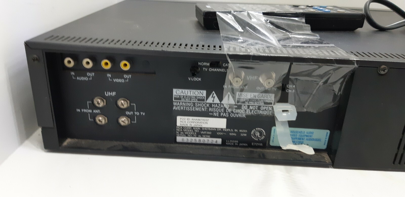 RCA VMT392 Vintage VHS VCR Player 1980s | eBay