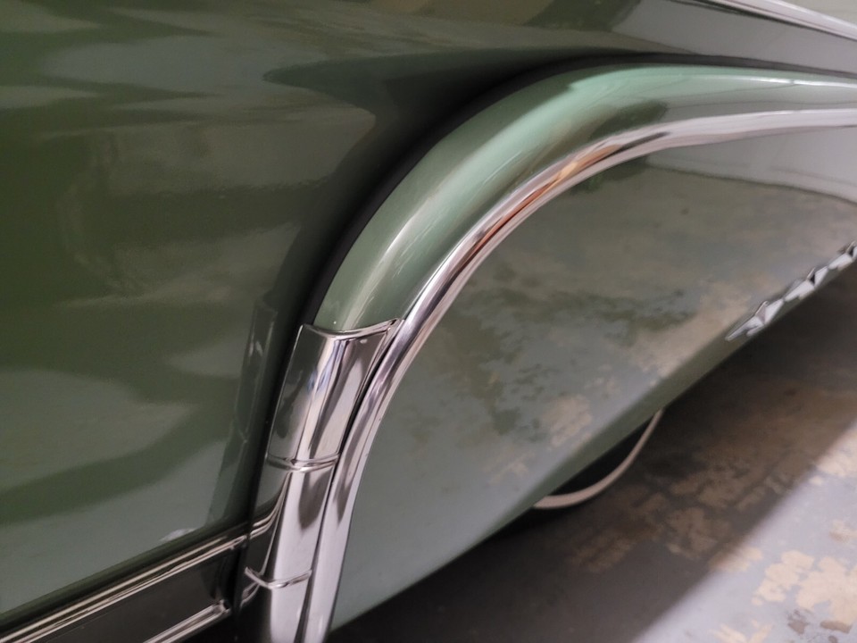 1958-1960 Chevy Impala Cruiser Skirt Weatherstrip Foxcraft Turnpike ...