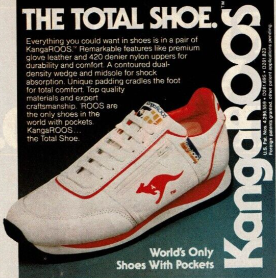 Shoes With Kangaroo Logo Kangaroos K Sneak Jay Black / Grey Fast