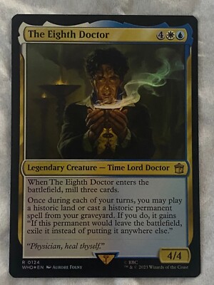 Magic the Gathering DOCTOR WHO THE EIGHTH DOCTOR Rare Foil #124 | eBay