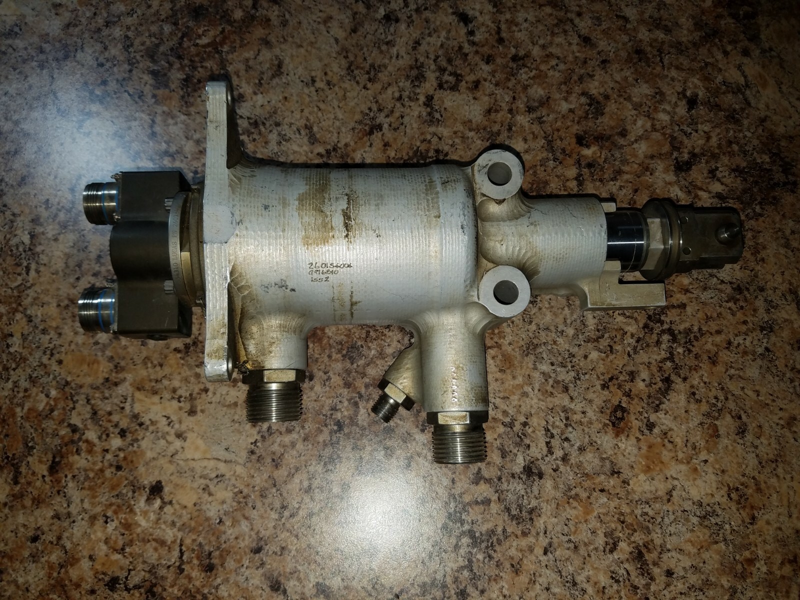 Core Bombardier Learjet Variable Stator Vane Actuator Lucas PN# 2602MK3 ...