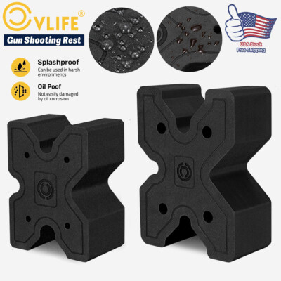 Rifles Shooting Range Bench Rest X-shape EVA Foam Gun Holder Block ...