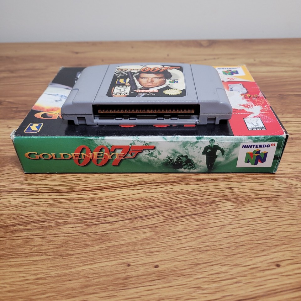 Goldeneye 007 N64 Nintendo 64 CIB Complete in Box - Tested 45496870072 ...
