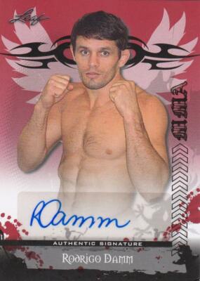 2010 Leaf MMA Autographs Red #AURD1 Rodrigo Damm NM-MT+ Auto | eBay