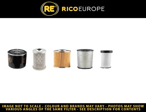 Filter Service Kit Fits Karcher MC50 Sweeper Air, Oil, Fuel Filters | eBay