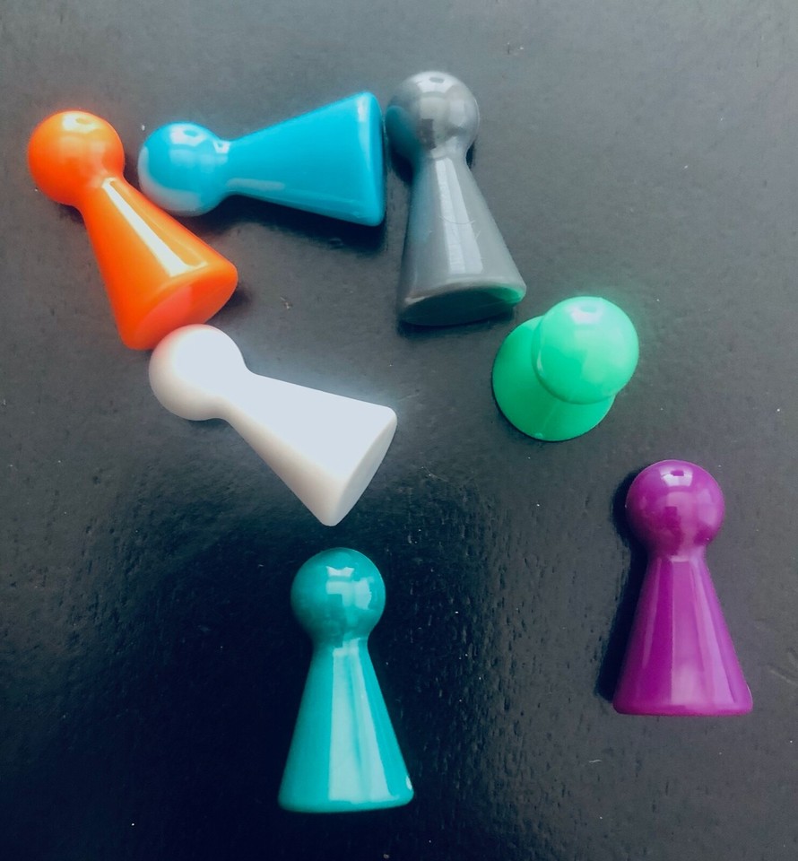Pandemic | All Character Pawns | Official Extra/Replacement Game Pieces ...