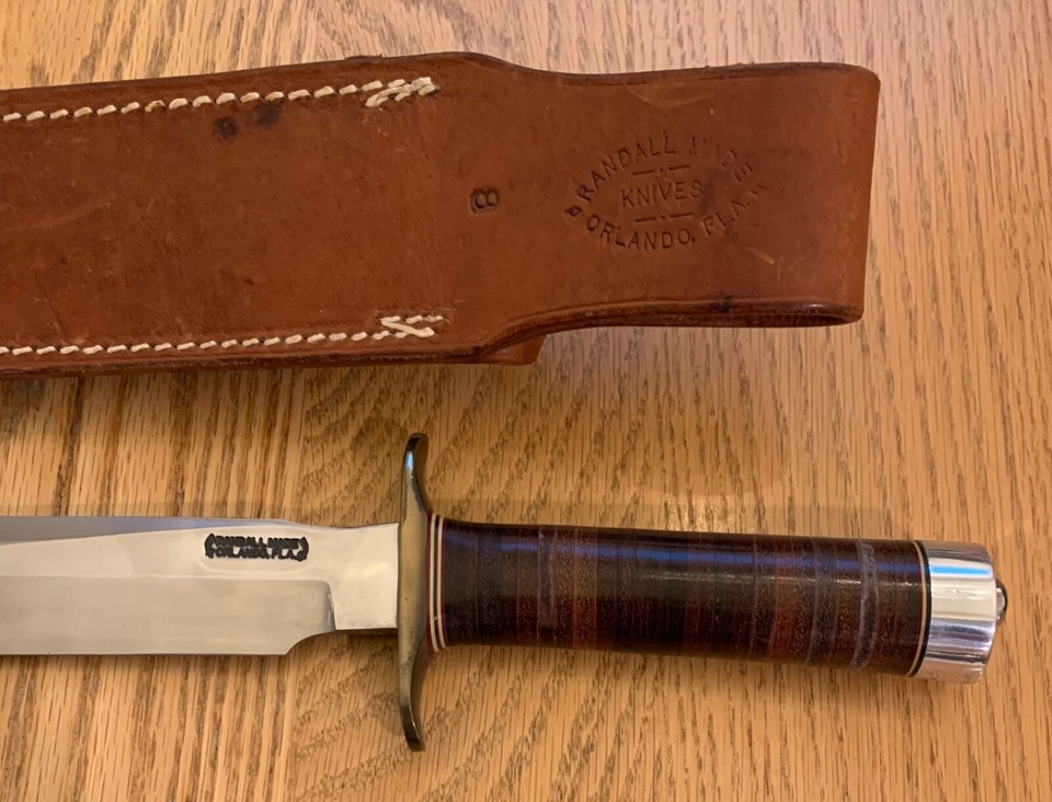 RANDALL #1 -8" FIGHTING KNIFE NEVER USED N11 | eBay