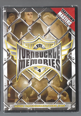 Turnbuckle Memories Vol. 4 NEW DVD Pro Wrestling AEW WWE TNA NWA ...