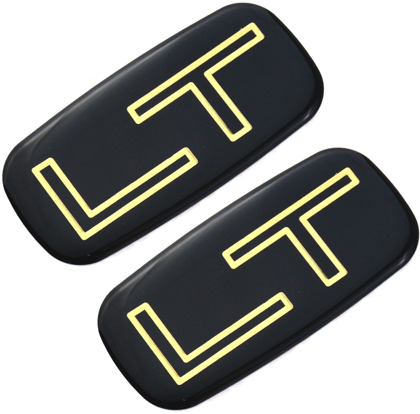 2X NEW LT Pillar Roof Side Body Emblem Badge Trim 99-07 15036136 Gold ...