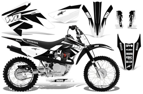 Graphic Stickers +#PLT/RIM Decals For Honda CRF80 CRF100 2011-2016 WD K ...