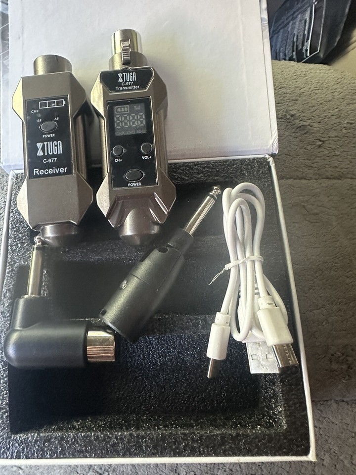 TUGA C-977 PROFESSIONAL WIRED TO WIRELESS MICROPHONE CONVERTER | eBay