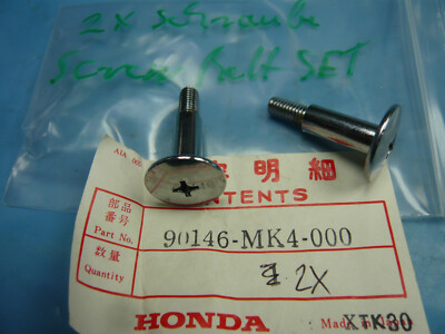 Honda 2x Schraube Bolt Screw 90146-MK4-000 | eBay