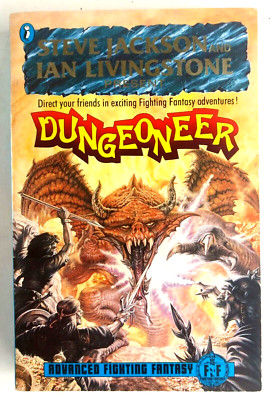Advanced Fighting Fantasy Gamebook Dungeoneer Steve Jackson RPG ...