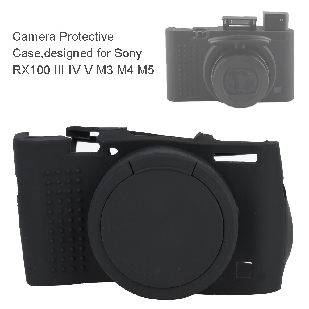 Silicone Camera Case Protective Cover Skin for Sony RX100 III IV V M3 ...