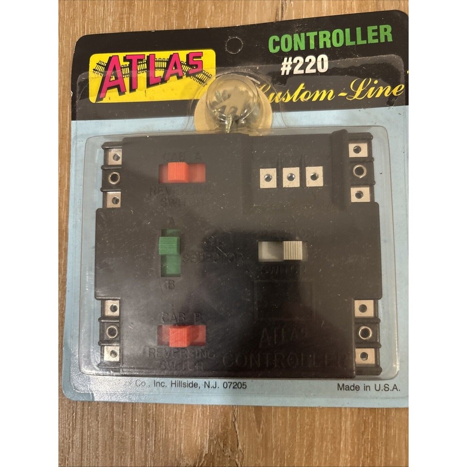 Atlas Tool Co. Controller #220 Model Train Brand New Old Stock In Orig ...