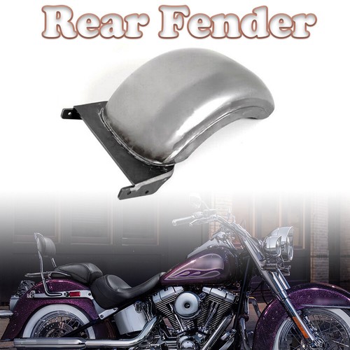9" Wide Mudguard Hugger Fender New Splash Guard Fit For Harley Softail ...