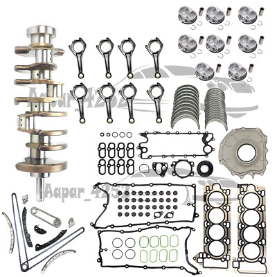 AJ133 Engine Rebuild Kit W/Timing For Jaguar XE XJ Land Rover Range ...