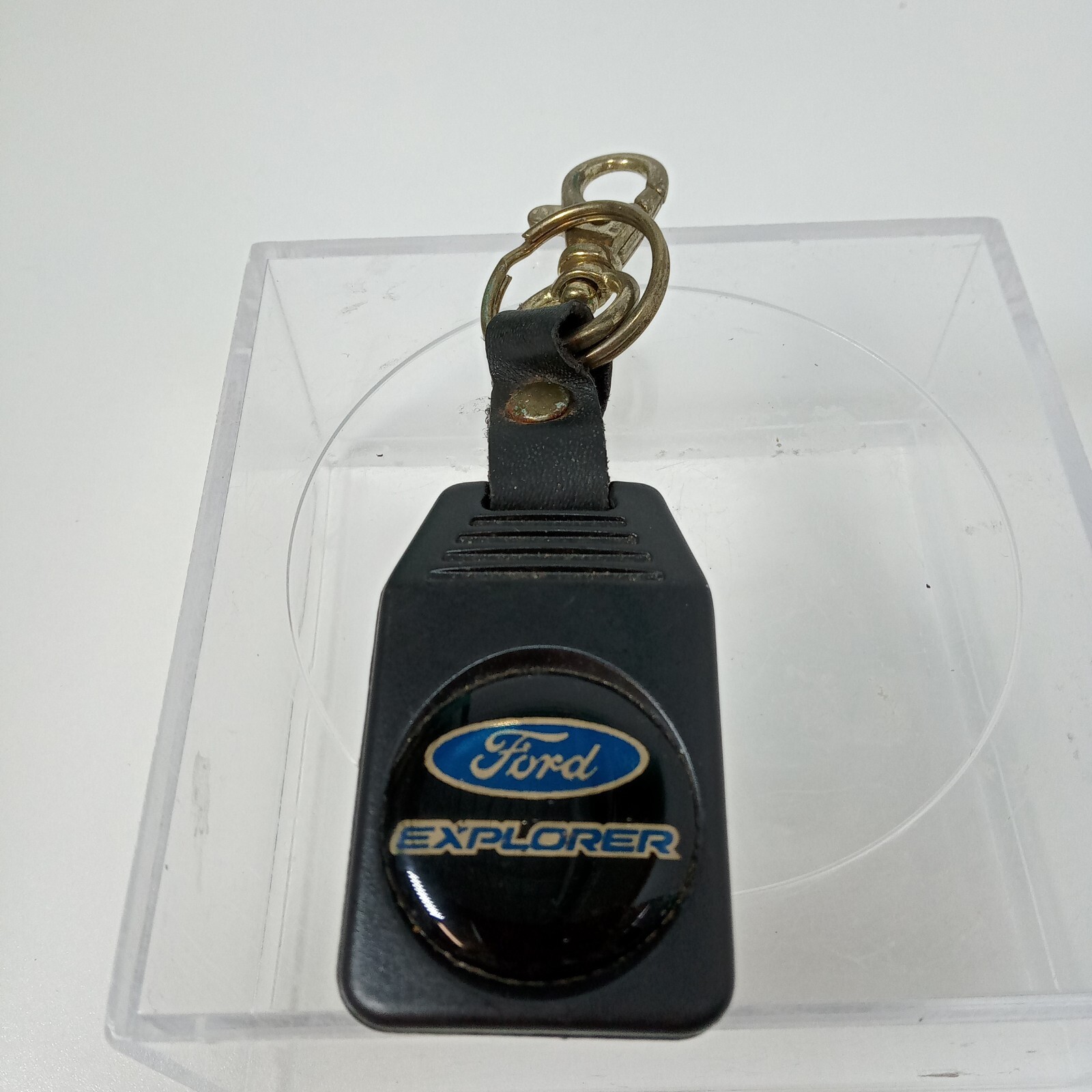 Vintage Ford Explorer Keychain w/ Lobster Claw Clasp Clip Key Ring | eBay