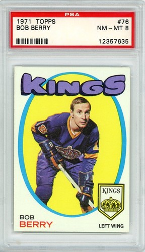 1971 Topps Bob Berry #76 PSA 8 P1377 | eBay