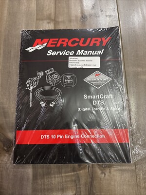 2004 Mercury SmartCraft DTS 10-Pin Connection Service Manual P/N 90 ...