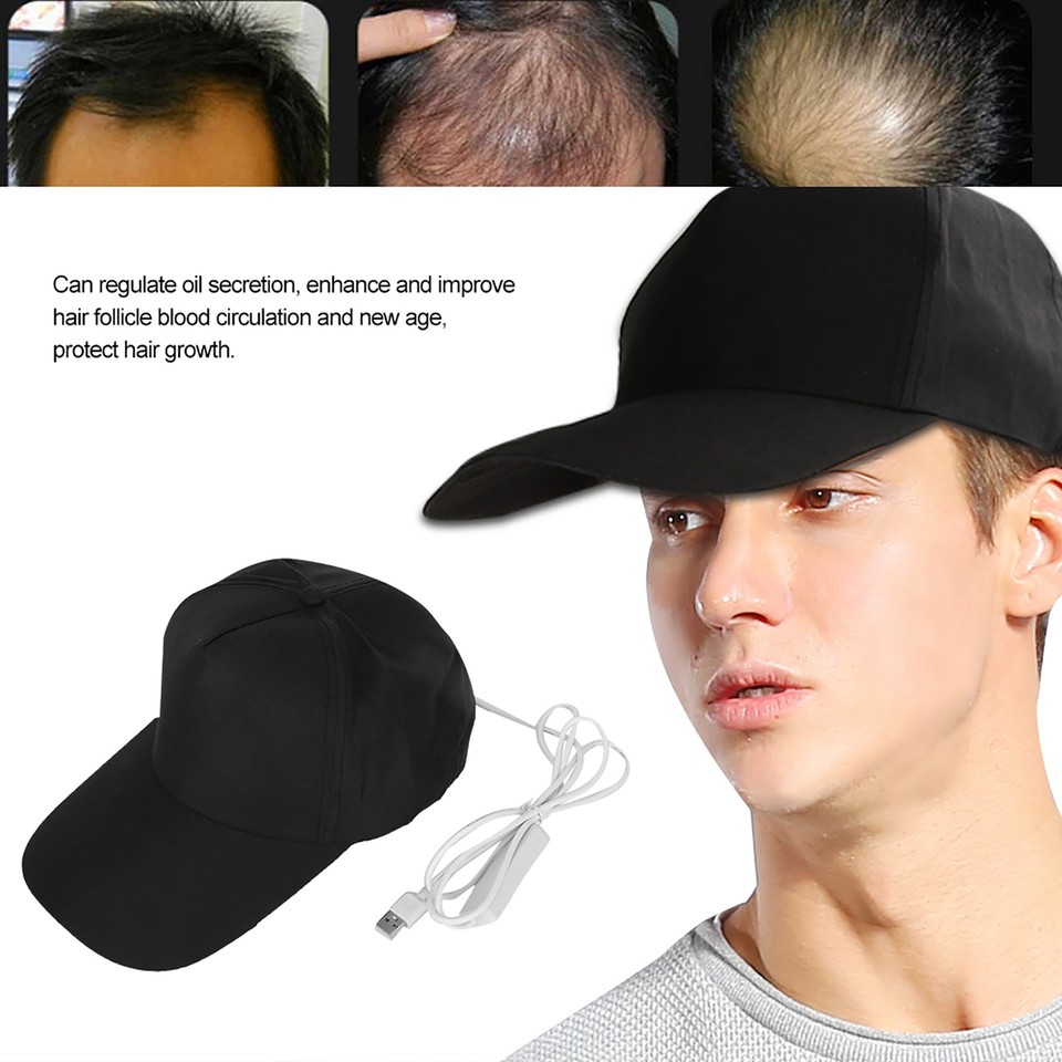 76PCS Portable Laser Hair Growth Hat Cleared Hair Loss Therapy ...