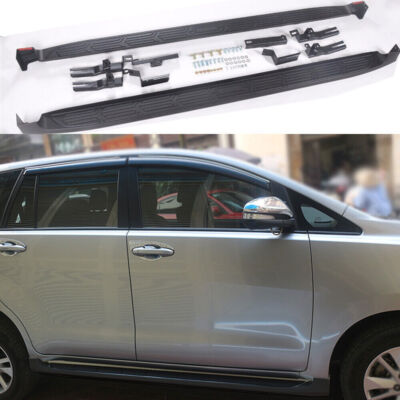 2Pcs Fits for Toyota Innova AN140 2015-2021 Running Board Side Steps ...