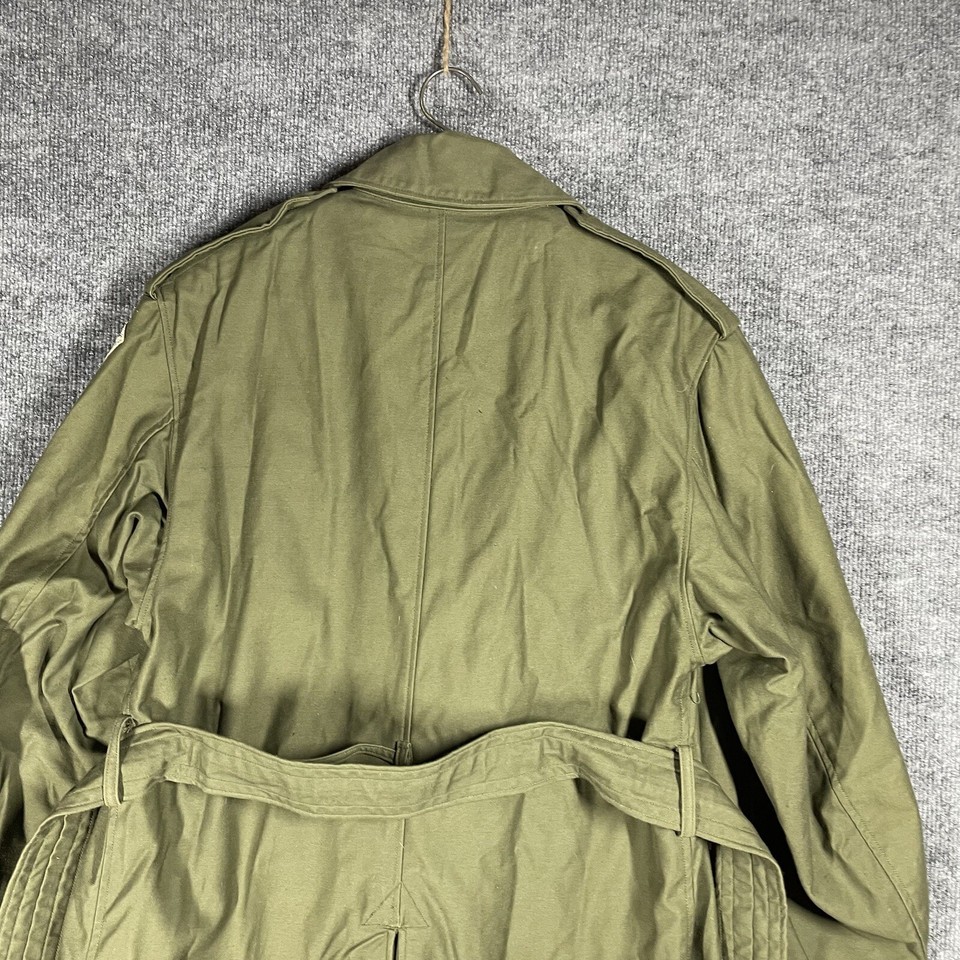 VTG US Military Jacket Mens Medium Short Green Overcoat OG 107 Army 5th ...