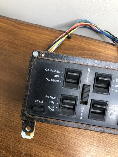 1984-1989 CHEVROLET CORVETTE C4 DIGITAL DASH INFORMATION CENTER CLUSTER ...