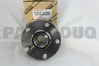 4350232080 Genuine Toyota HUB SUB-ASSY, FRONT AXLE, RH/LH 43502-32080 ...
