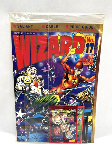 1992 Wizard #17 SEALED w/ Santa Todd McFarlane Cards Polybag | eBay
