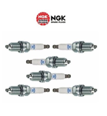 For Lexus Toyota Set of 6 Pre-Gapped Spark Plugs NGK 3452/BKR6EKPB-11 ...
