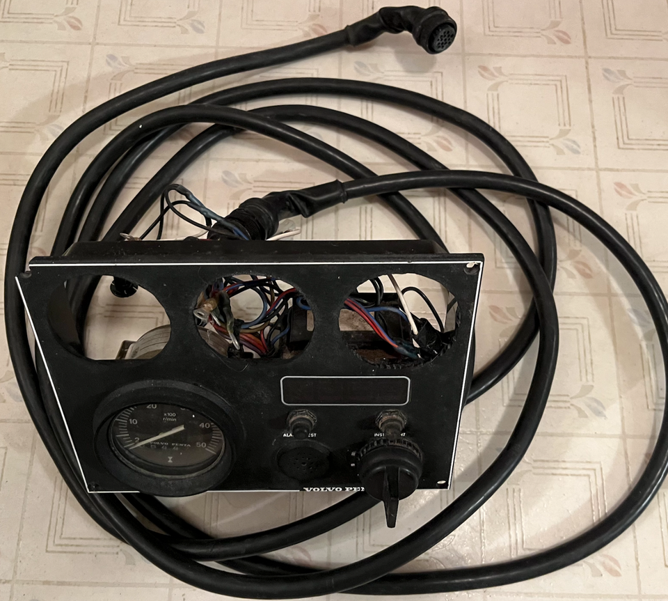 Boat Engine - Volvo Penta Control Panel | eBay