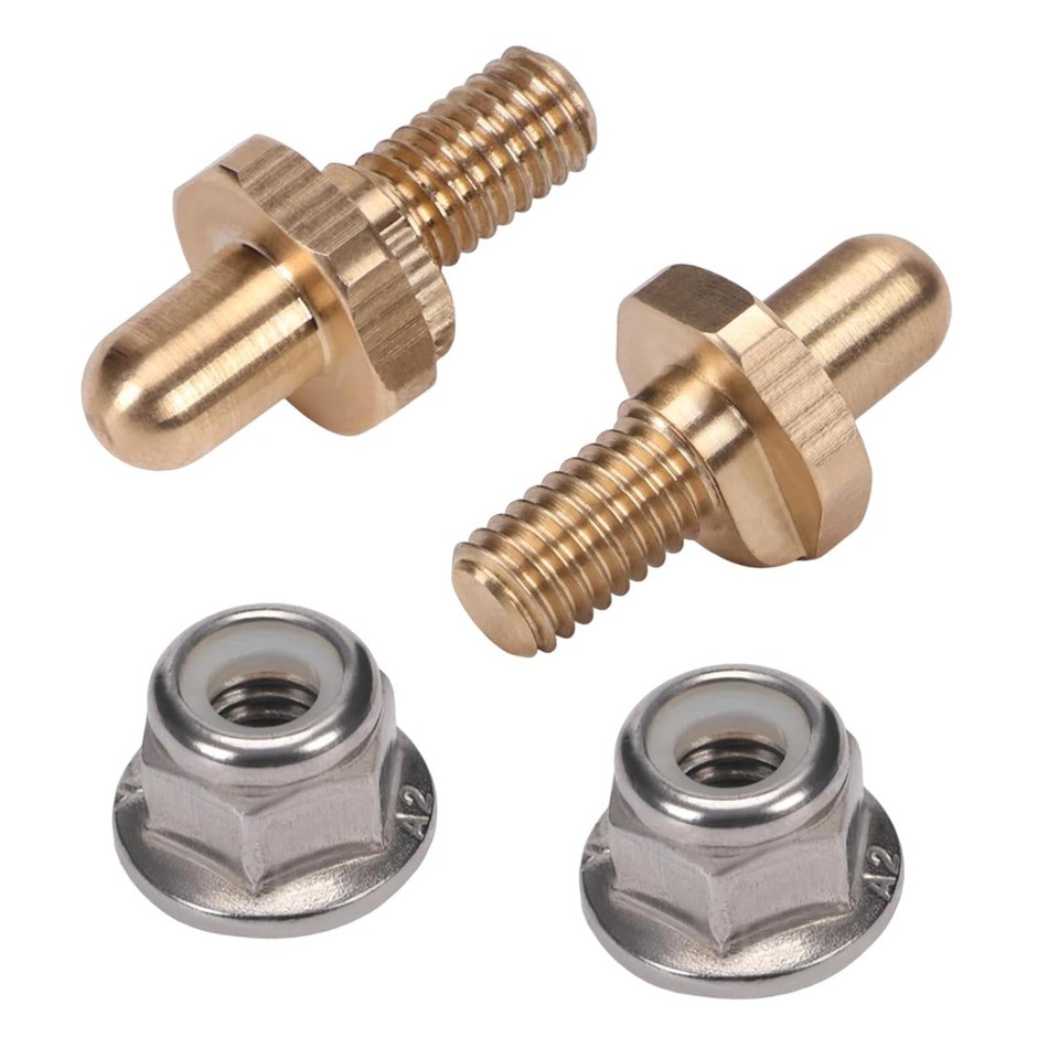 2x Grill Door Hinge Pins Replace The Damaged or Worn Adjustable and ...