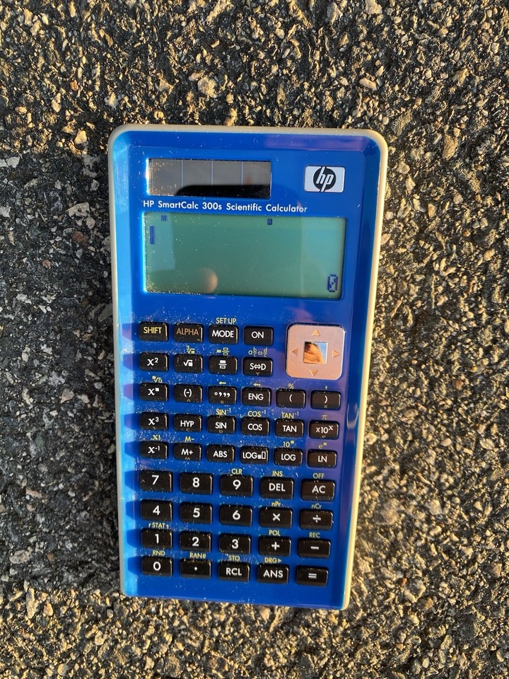 HP SmartCalc 300s Scientific Calculator No Cover Tested working | eBay
