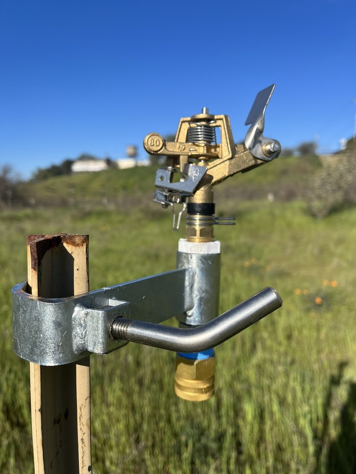 T-POST SPRINKLER & MADE IN SPAIN 1/2" BRASS IMPACT SPRINKLER COMMERCIAL ...