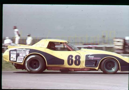 Rick Hay #68 Chevy Corvette - 1976 IMSA 100 Mile Pocono - Vintage Race ...