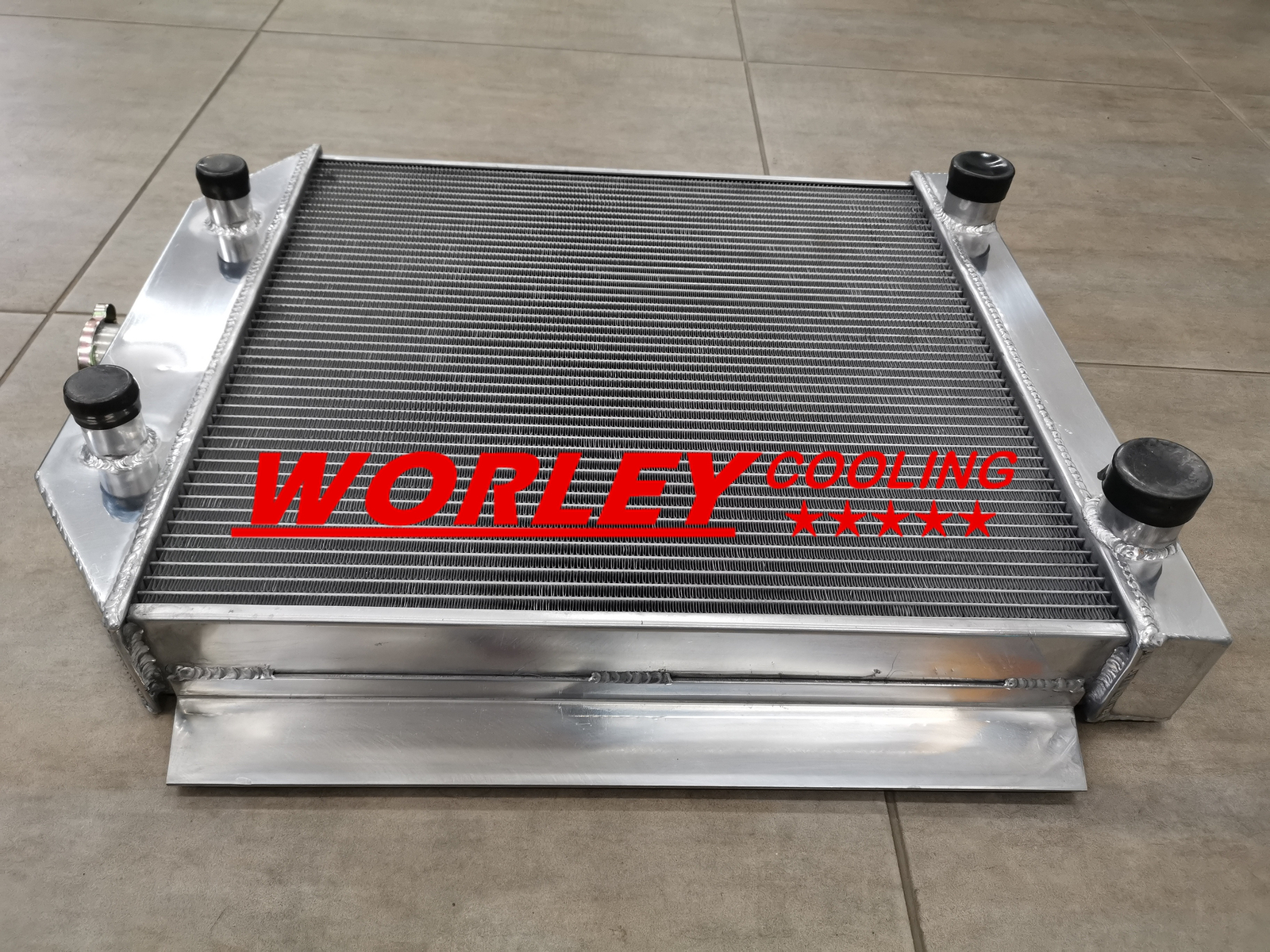 Aluminum Radiator for Ford Car Flathead V8 Engine MT 1949-1953 1950 ...